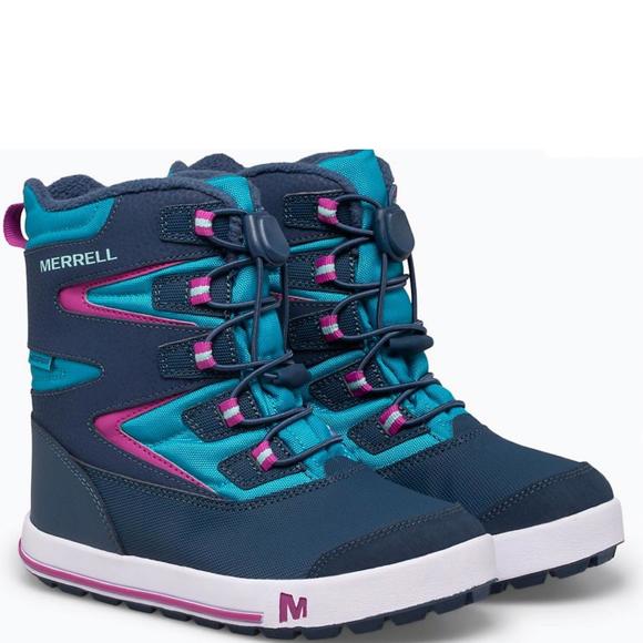 Merrell | Shoes | New Merrell Snow Bank 3 Waterproof Kids Boot In ...